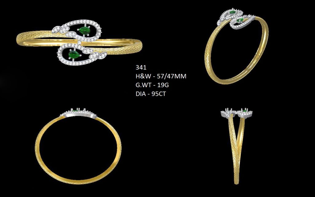 CAD – BANGLES – 341 – Designer Subir Das