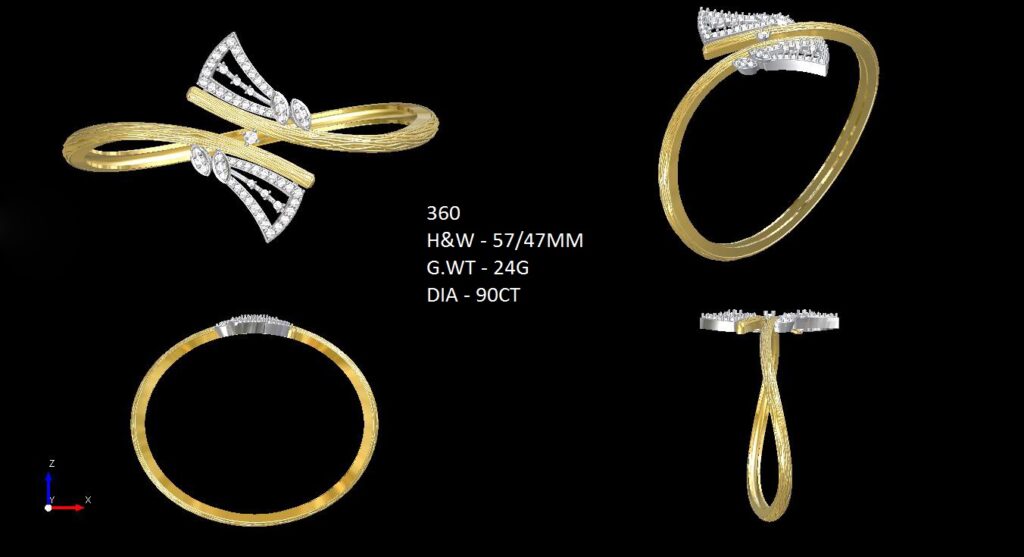 CAD – BANGLES – 360 – Designer Subir Das